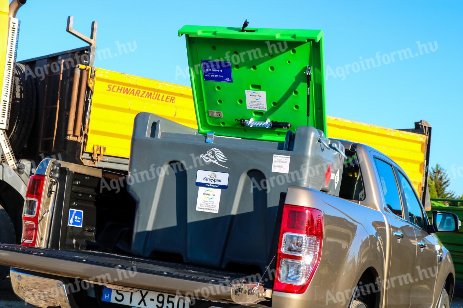 Kingspan TruckMaster 430 prémium szállítható gázolajtartály, mobil ...
