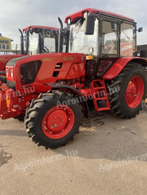 BELARUS MTZ 952.7 Traktor, EU-s típusbizonyítvánnyal, Pályátban is ...