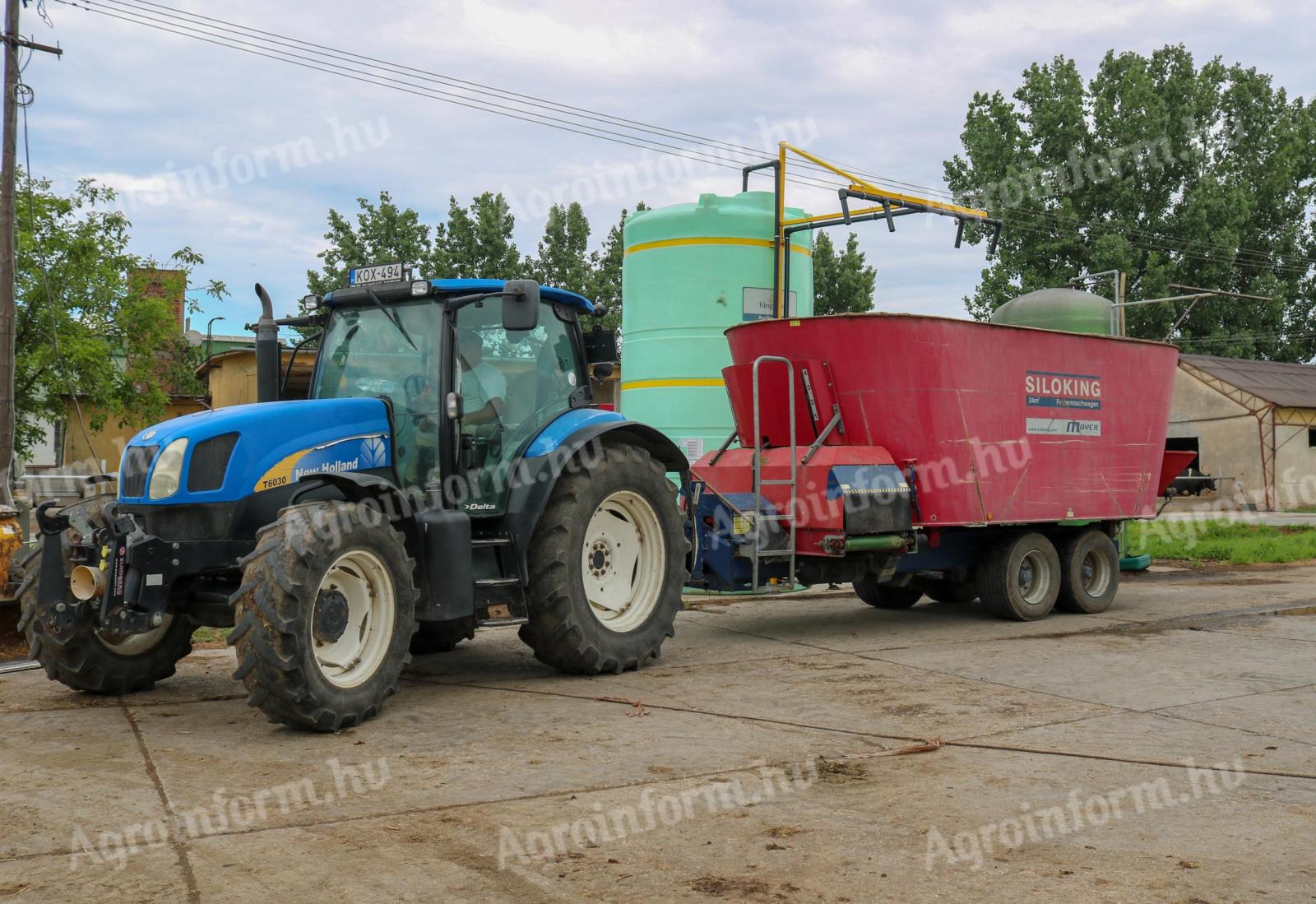 Melasz tároló tartály keverőrendszerrel és adagolóval, 20.000 literes ...