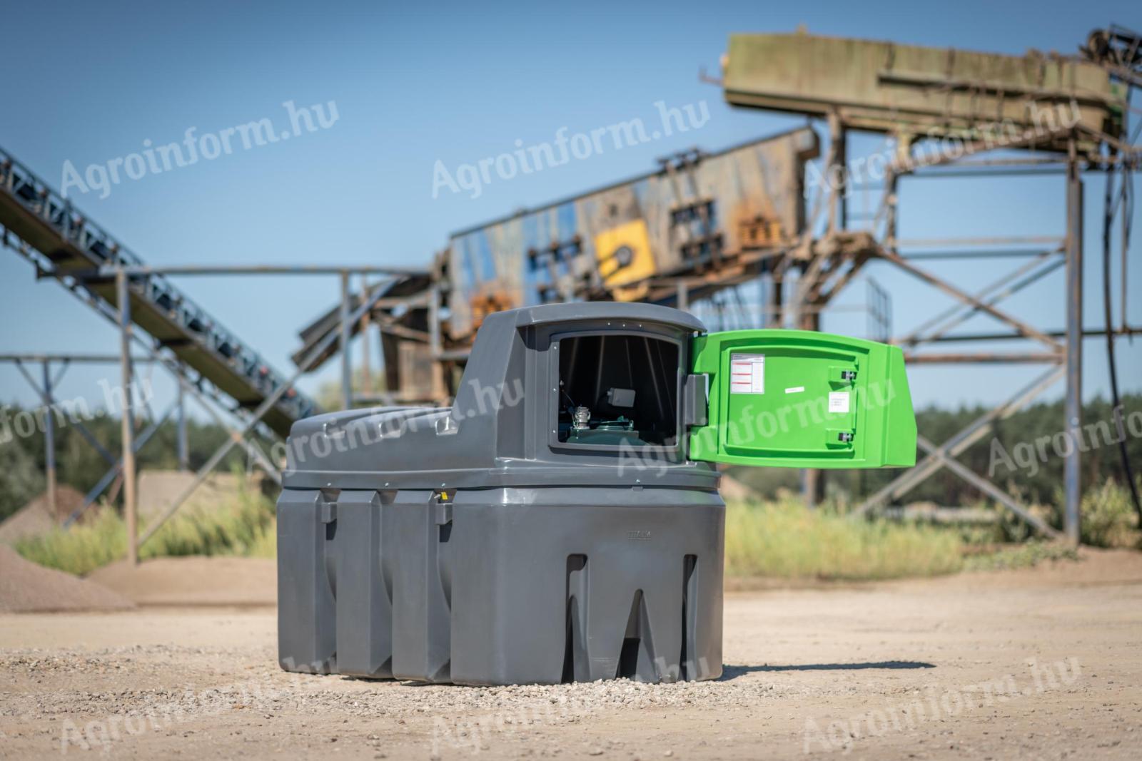 Gázolajkút 2500 literes raktárról, Kingspan FuelMaster 2500 - Jász ...