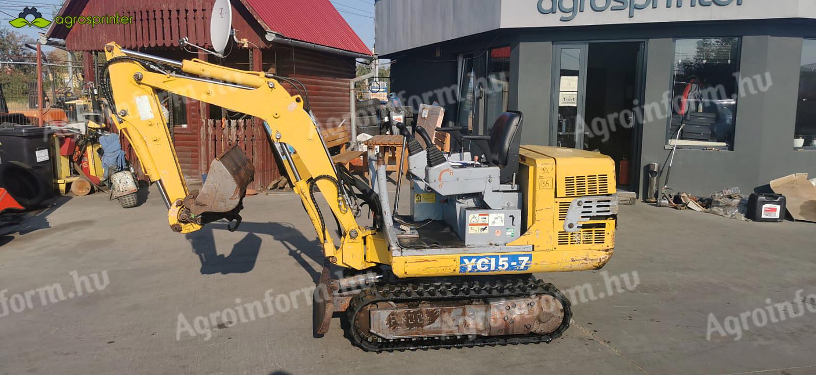 YUCHAI YC15SCH-7 mini kotró - Hajdú-Bihar vármegye 4115 Ártánd ...