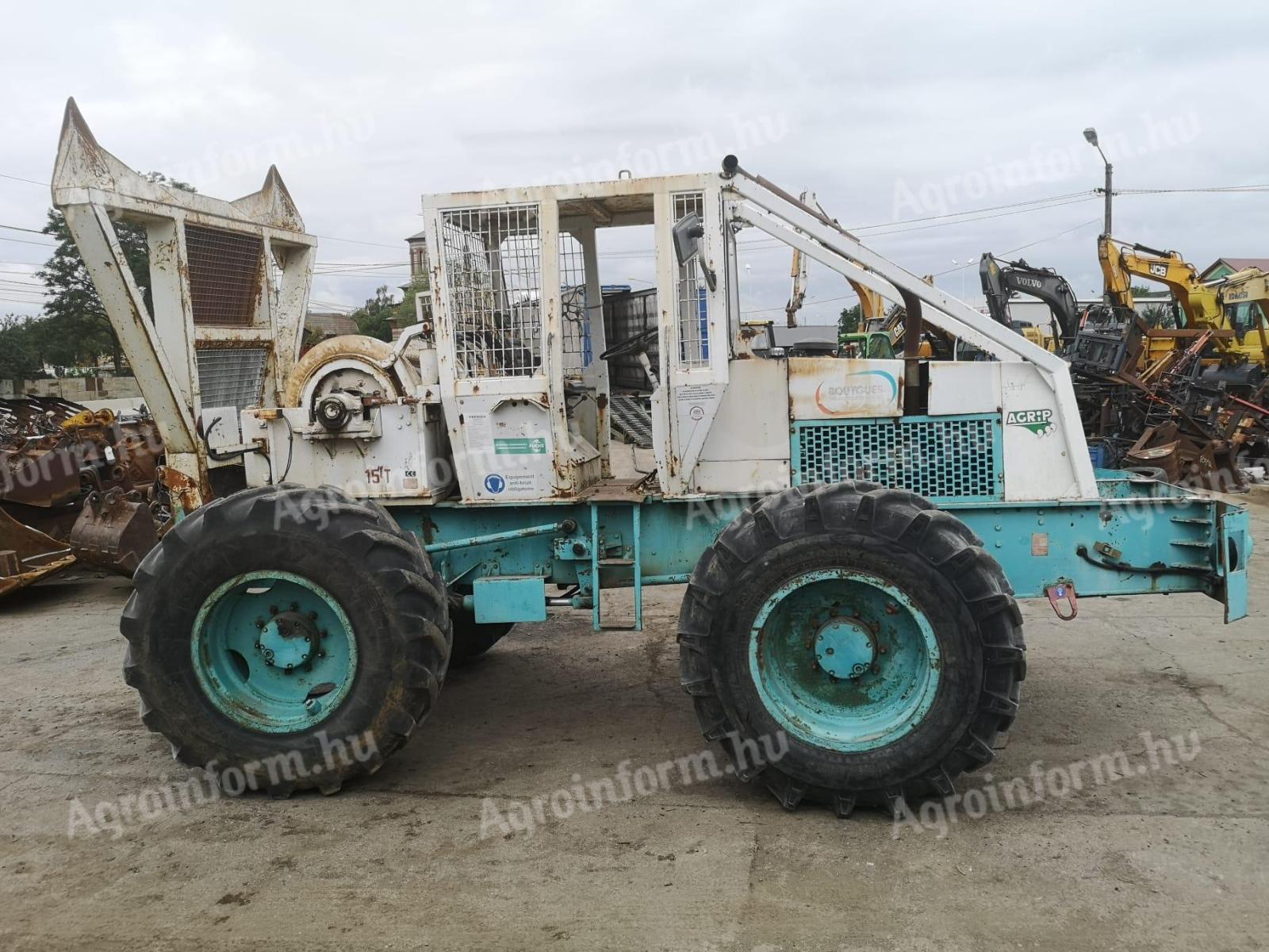 Agrip-Renault ARD 120 erdészeti vonszoló traktor - Hajdú-Bihar vármegye ...