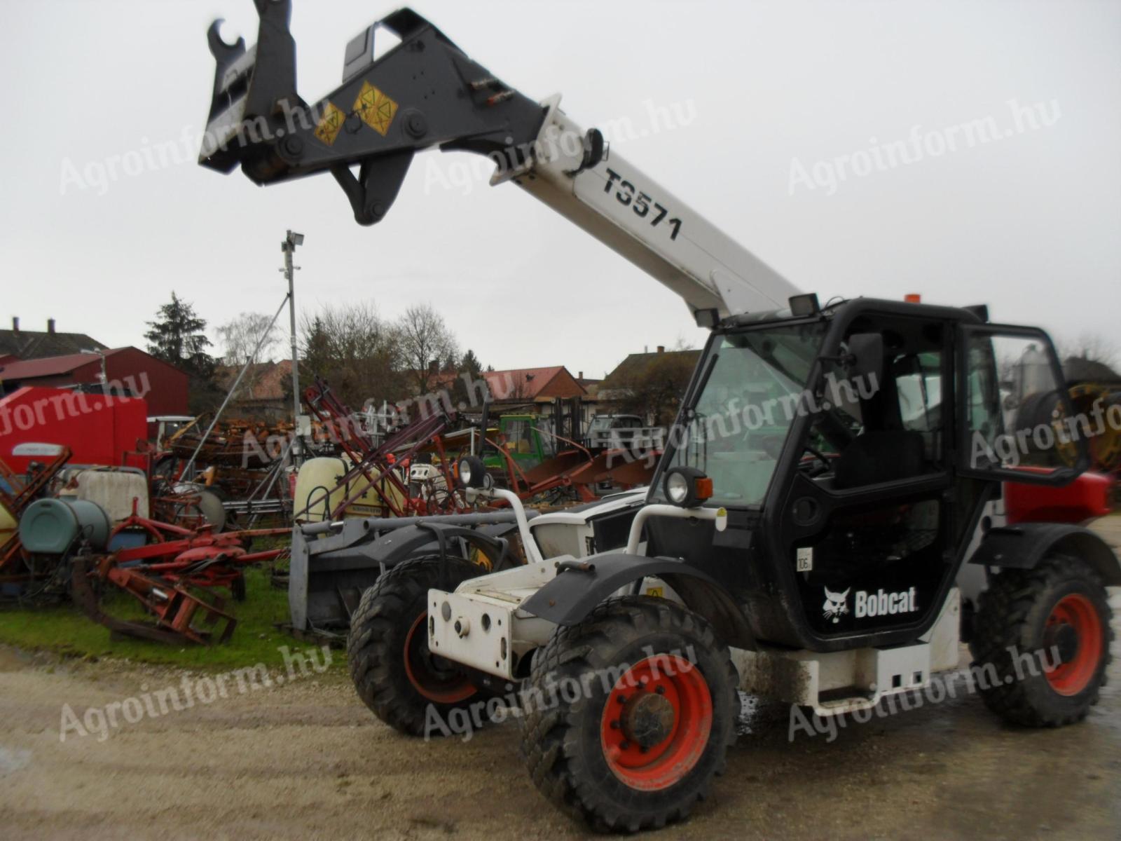 Bobcat T3571 teleszkópos rakodó - Győr-Moson-Sopron vármegye 9314 Egyed ...