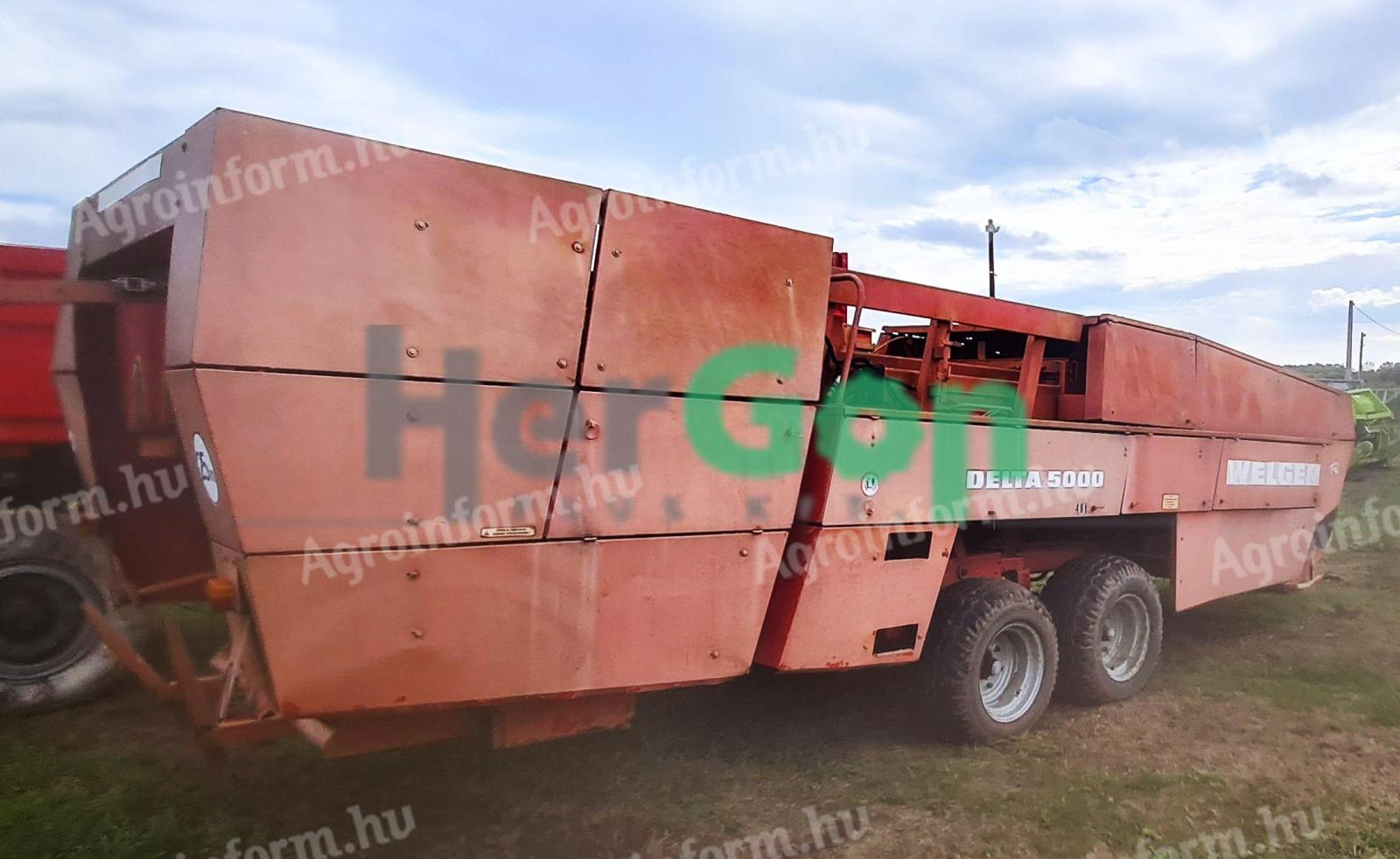 Welger Delta 5000 nagy kocka bálázó - Bács-Kiskun vármegye Kecskemét ...