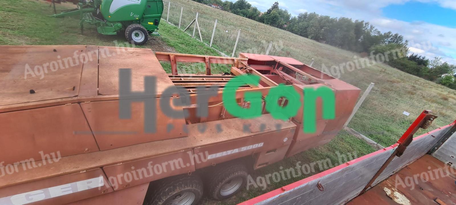 Welger Delta 5000 nagy kocka bálázó - Bács-Kiskun vármegye Kecskemét ...