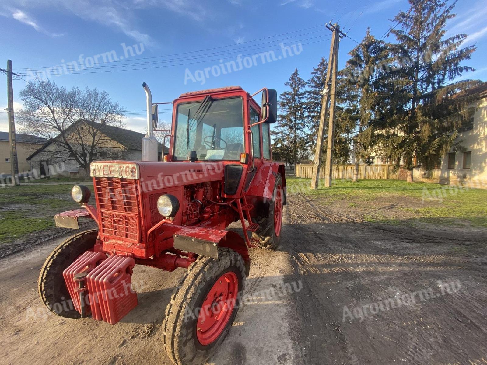 MTZ 550/E traktor - Jász-Nagykun-Szolnok vármegye Tiszaroff - Agroinform.hu