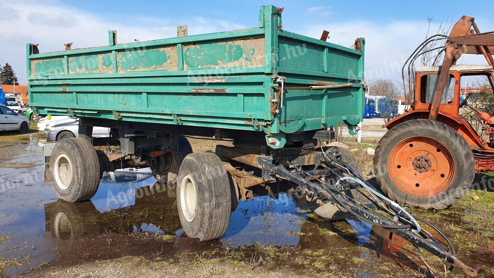 BSS PS 2 17 billencs pótkocsi-piros rendszám - Bács-Kiskun vármegye ...