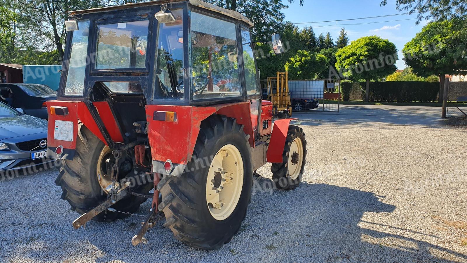 Zetor 5748-piros rendszám-összkerékhajtás - Bács-Kiskun vármegye ...