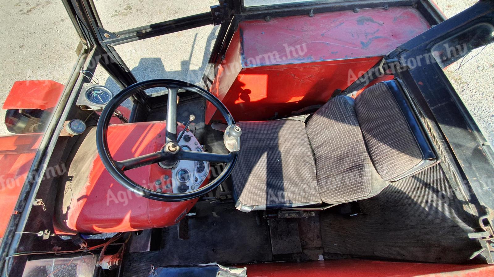 Zetor 5748-piros rendszám-összkerékhajtás - Bács-Kiskun vármegye ...