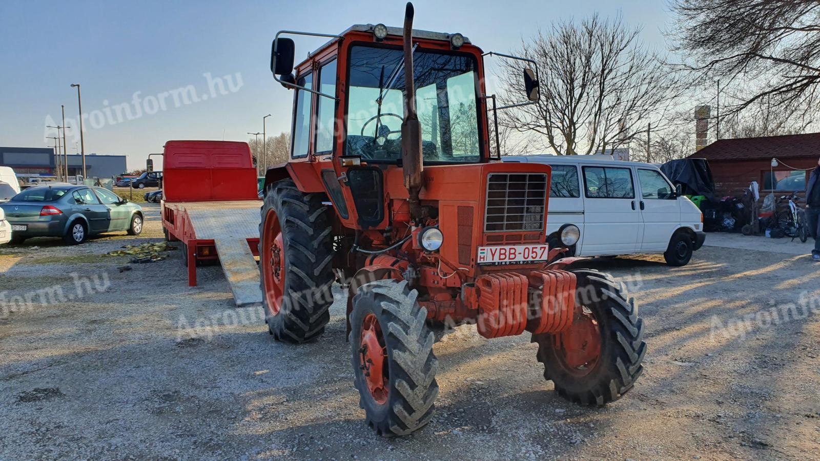 Belarus MTZ 552-piros rendszám-összkerékhajtás-friss műszaki - Bács ...