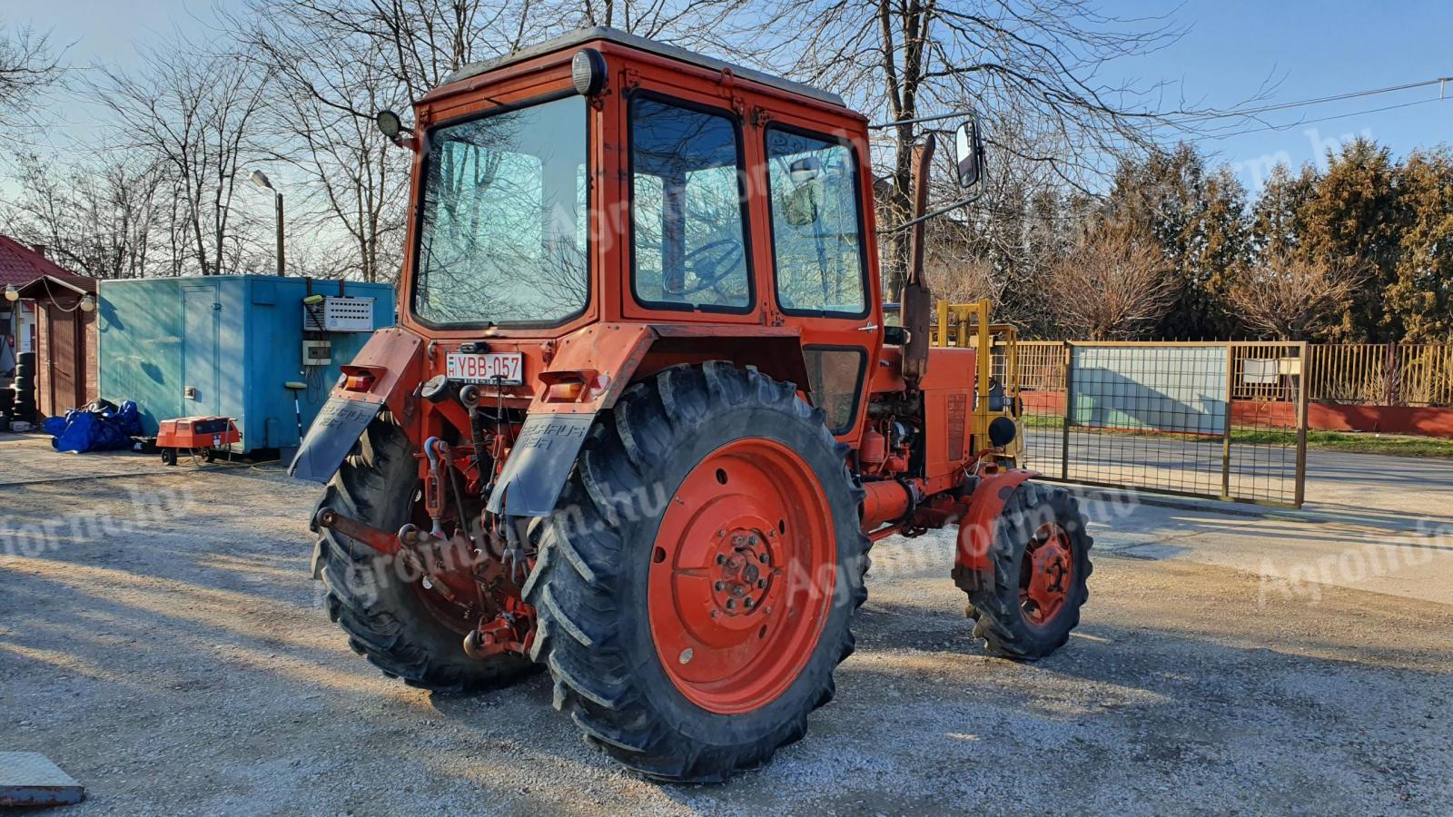 Belarus MTZ 552-piros rendszám-összkerékhajtás-friss műszaki - Bács ...