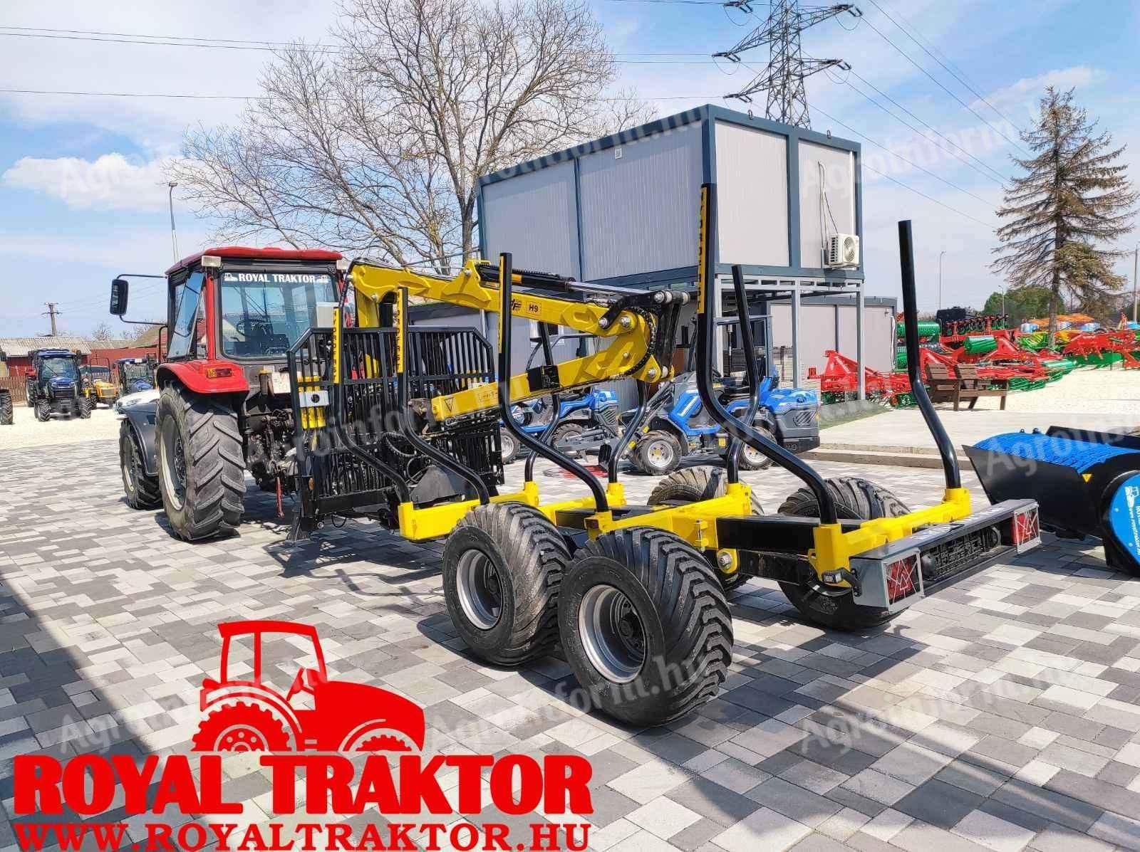 HYDROFAST H9 Darus erdészeti kiközelítő kocsi - Hajdú-Bihar vármegye ...