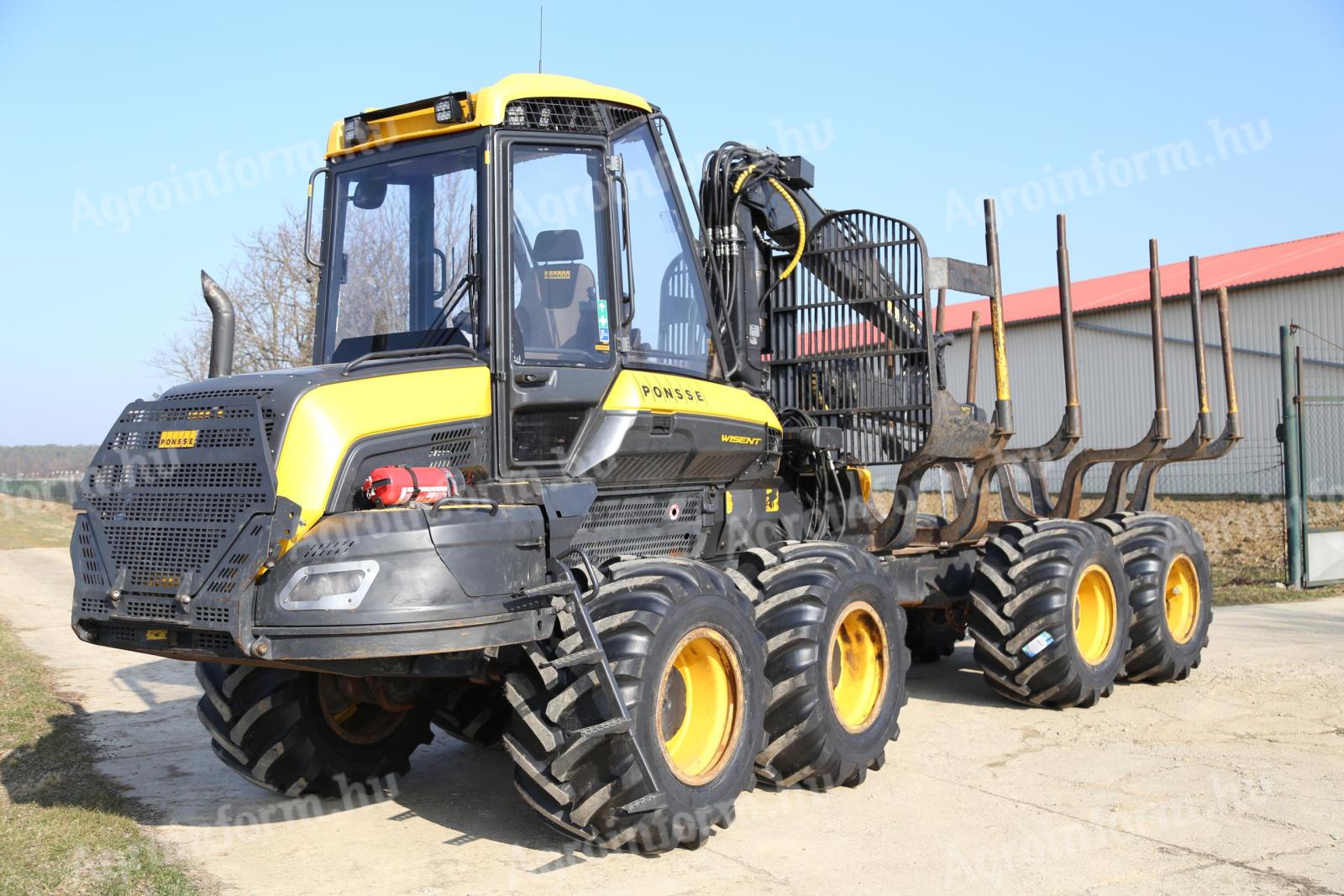 Ponsse Wisent 8 W kihordó - Vas vármegye Egyházashollós - Agroinform.hu