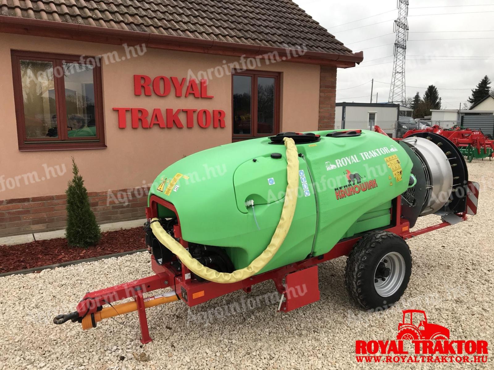 KRUKOWIAK TAJFUN 2000 L AXIÁL - VENTILÁTOROS PERMETEZŐ - Szabolcs ...