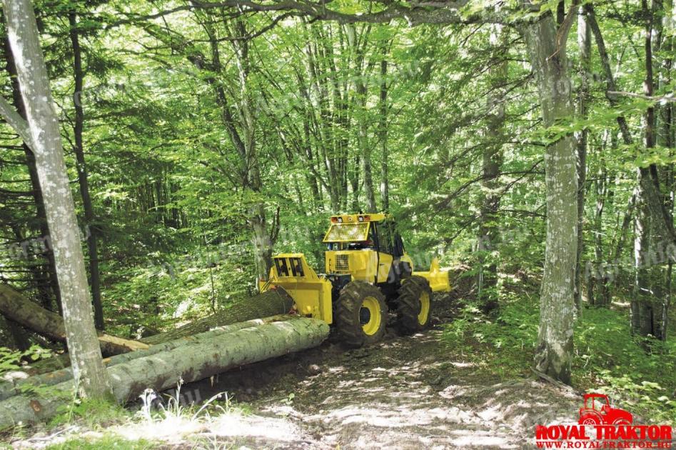 HITTNER EcoTrac 140 VD erdészeti traktor - Bács-Kiskun vármegye ...