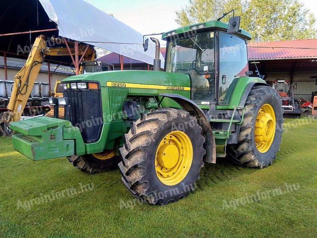 John Deere 8200 traktor - Csongrád-Csanád vármegye Zákányszék ...