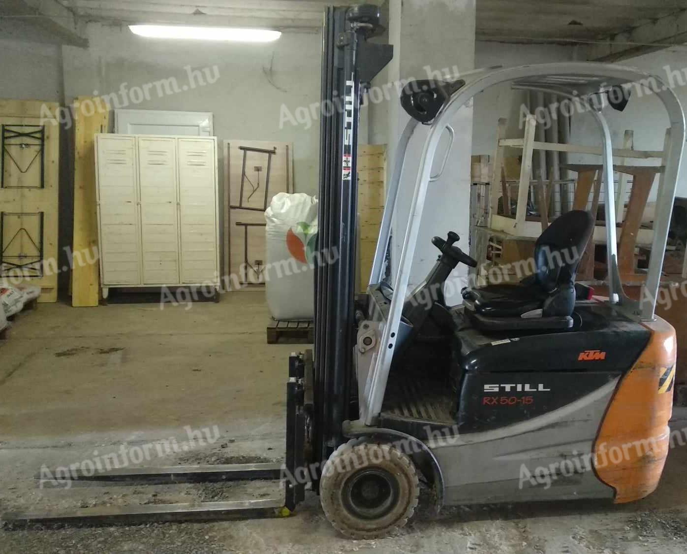 Still RX 50-15 elektromos villástargonca - Heves vármegye Heves ...