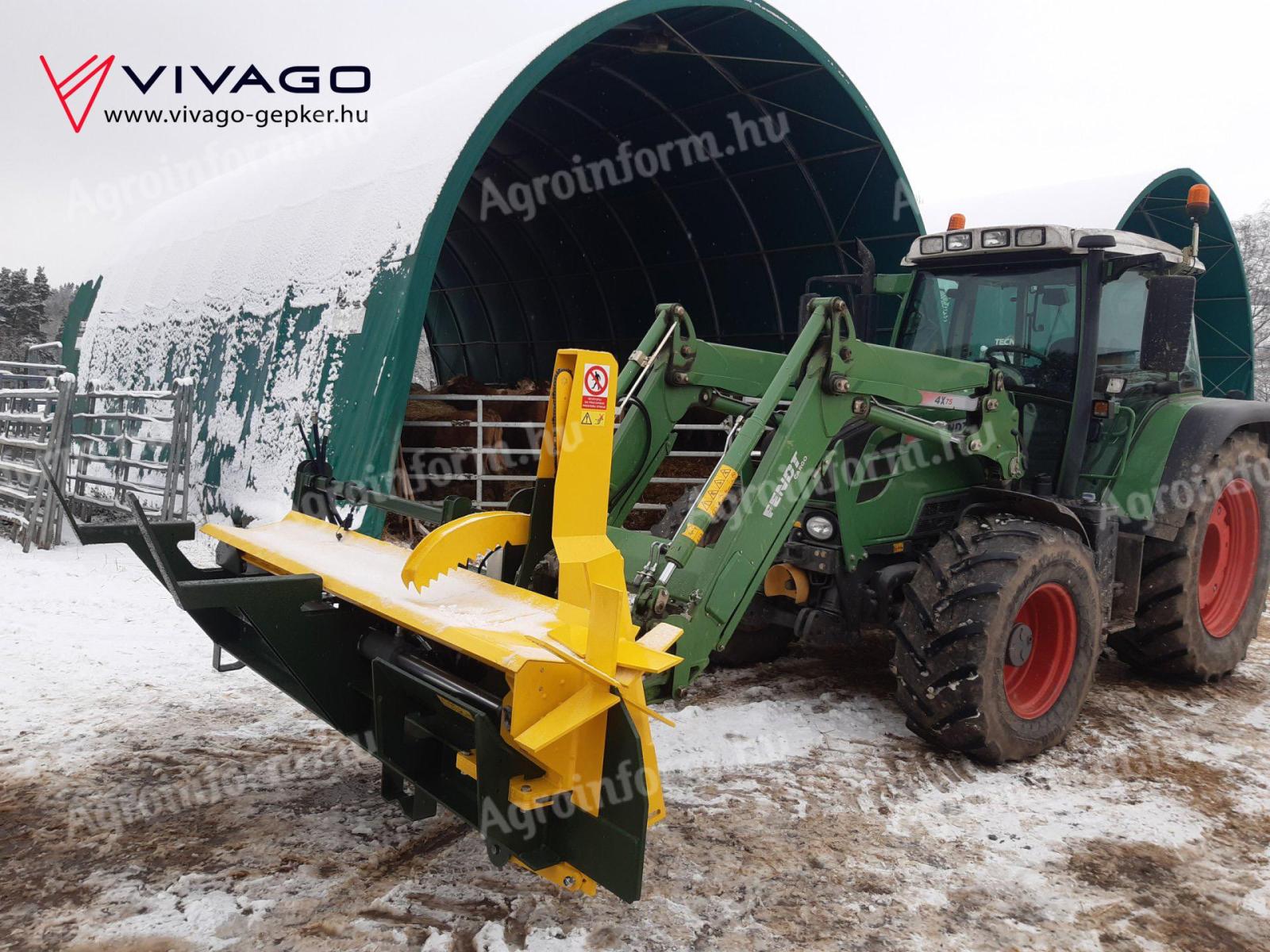 Automata tűzifa feldolgozó rakodógépre – VAKR A500 HK - Szlovákia ...