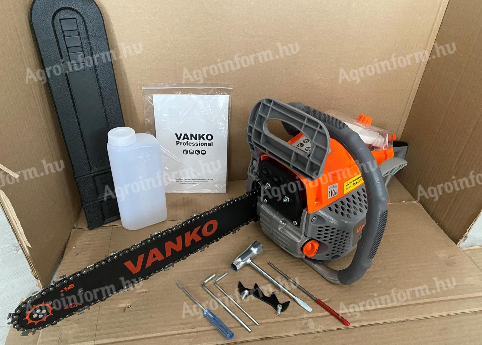 Láncfűrész 73cm³/5.8Le, Benzines, 18” - 45ös láncvezetőlap és lánc ...