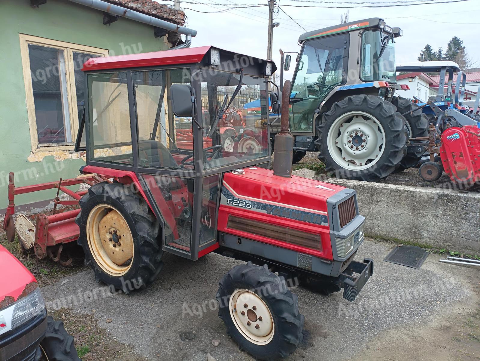 Yanmar F22D kistraktor fülkével - Heves vármegye Hatvan - Agroinform.hu