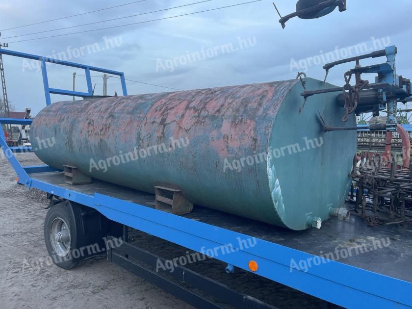 4500 L vas Tartály - Bács-Kiskun vármegye 6120 Kiskunmajsa - Agroinform.hu