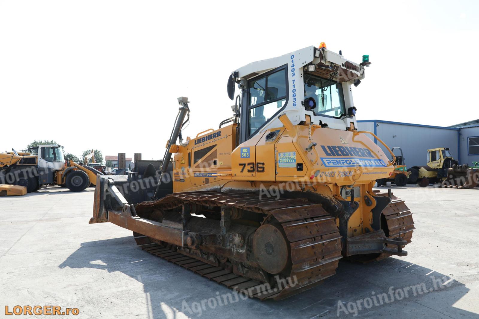 Liebherr PR 736 LGP dózer - Hajdú-Bihar vármegye 4264 Nyírábrány ...