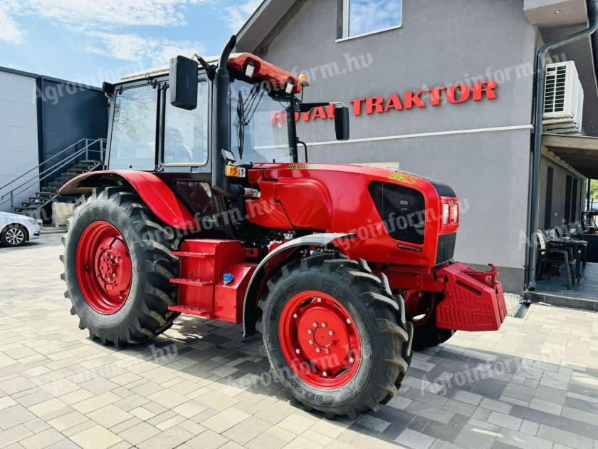 BELARUS MTZ 952.7 -ROYAL TRAKTOR EU-s típusbizonyítvánnyal, Pályátban ...
