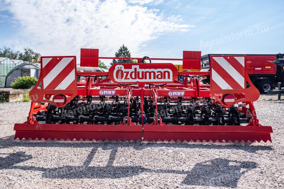 Özduman Vibcom | Magágykészítő | 3 m | Dupla Crosskill henger ...