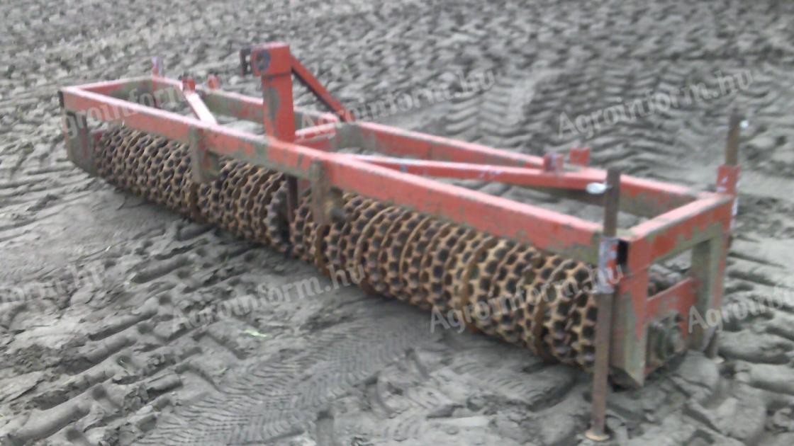 Crosskill 3 méteres rögtörőhenger, tömörítőhenger, 3 pont függesztett ...