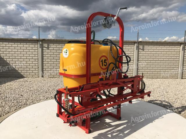 Permetező 200 literes, átmosó tartállyal, 6 méteres szántóföldi ...